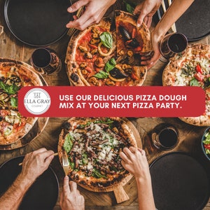 Ella Gray Gourmet Original Pizza Dough Mix - Makes 4 Medium Pizzas ...