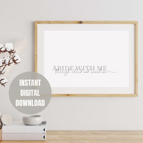 Abide in Me - Etsy