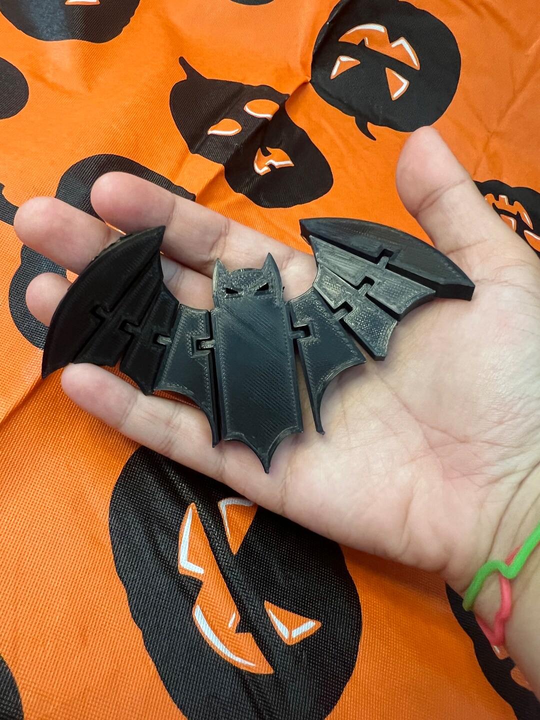 Halloween Articulated Fidget Bat - Etsy