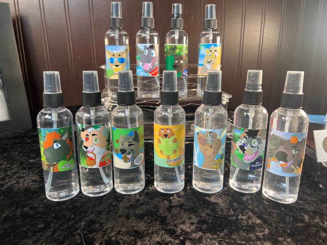 Fursuit Spray Fragrance Cleaner Disinfectant Spray Comes in Multiple ...