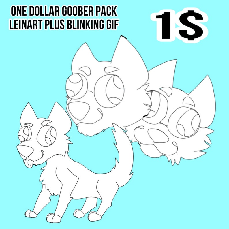 Goober Pack Leinart Furry P2u Bases - Etsy