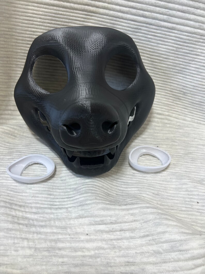 High Quality Toothy Skunk/opossum Fursuit Base With Eye Mesh - Etsy