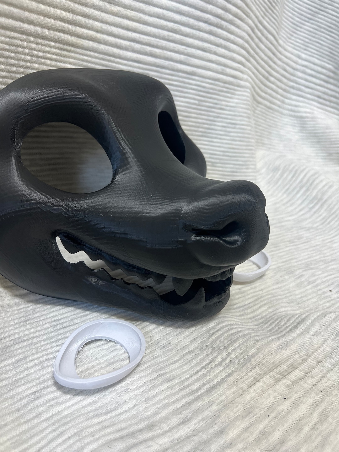 High Quality Toothy Skunk/opossum Fursuit Base With Eye Mesh - Etsy