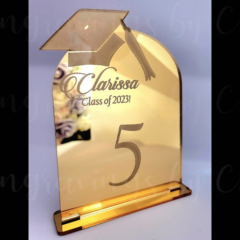 Grad Table Decor - Etsy