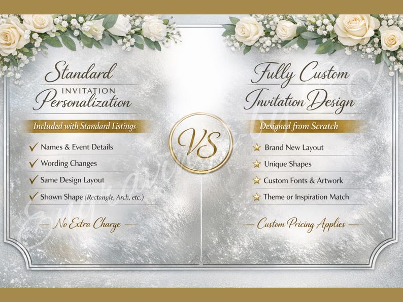 Gold Mirror Acrylic Wedding Invitation | Luxury Engraved Mirror Wedding ...