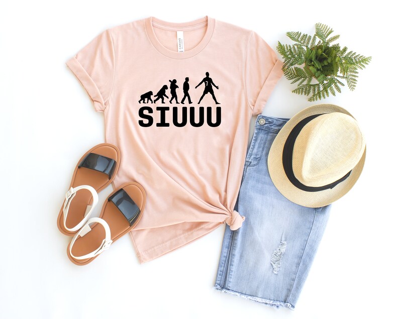 SIUUU Cristiano Ronaldo Shirt CR7 Shirt Celebration Shirt - Etsy