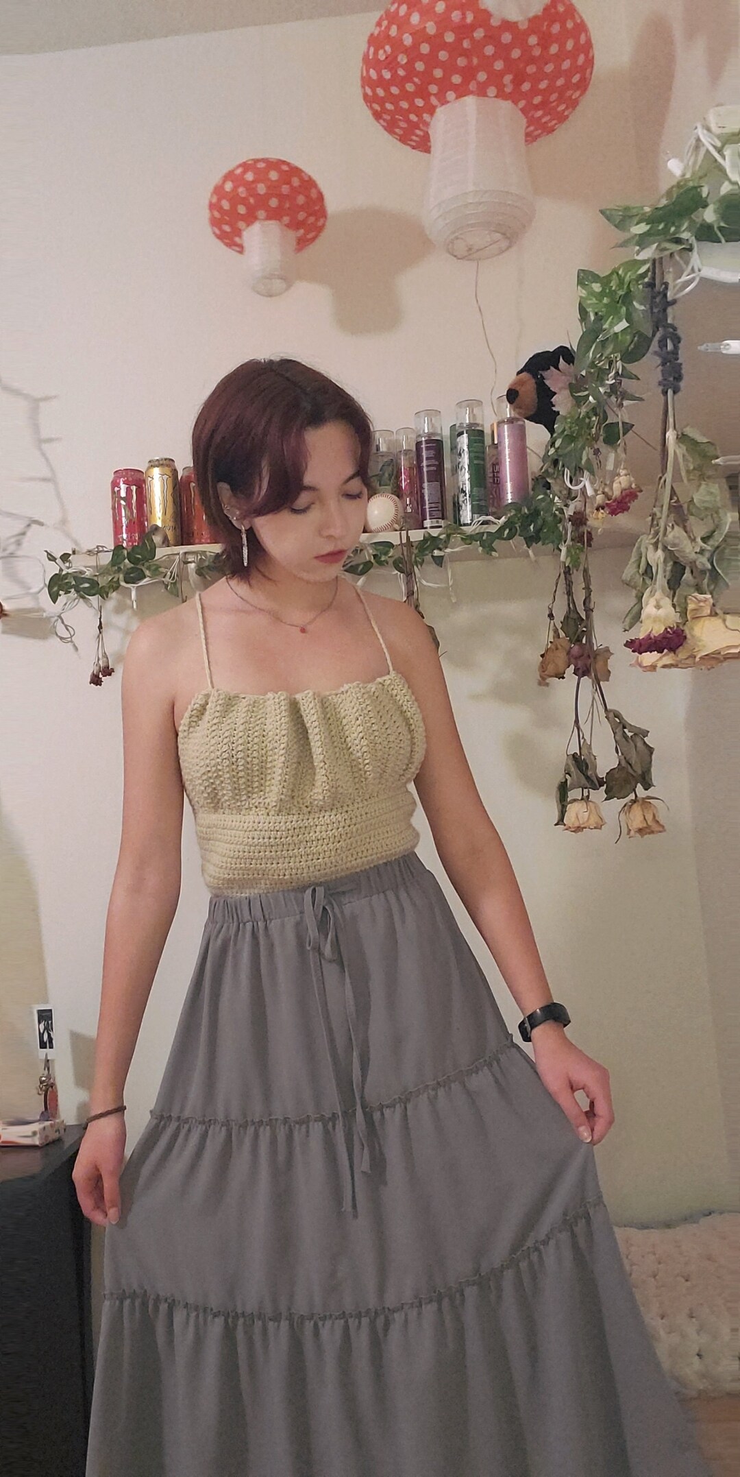 Crochet Milk Maid Tank Top - Etsy