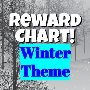 Weekly Reward Chart!! WINTER Theme! Motivate Kids With Chores and Good ...