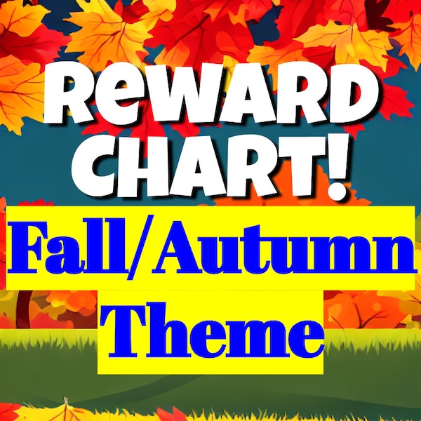 Reward Chart - Etsy