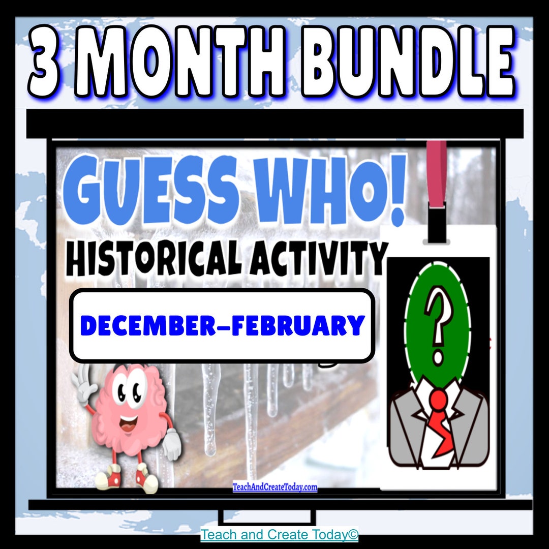 Teaching Resource - Guess Who Historical Digital Daily Activity - Three ...