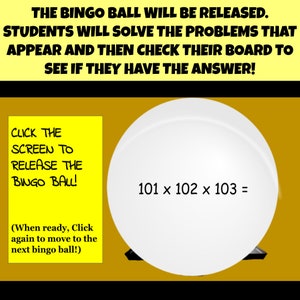 6th Grade Math Bingo Games Set #1- Add, Subtract, Multiply, Divide ...