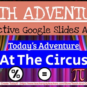 Math Adventures Bundle Digital Google Slides Interactive Activities for ...
