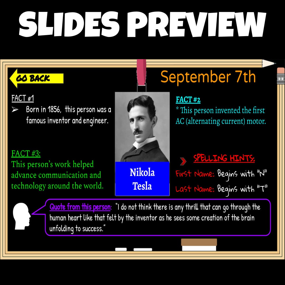 Guess Who Historical Digital Game & Activity Google Slides 4-month Back ...