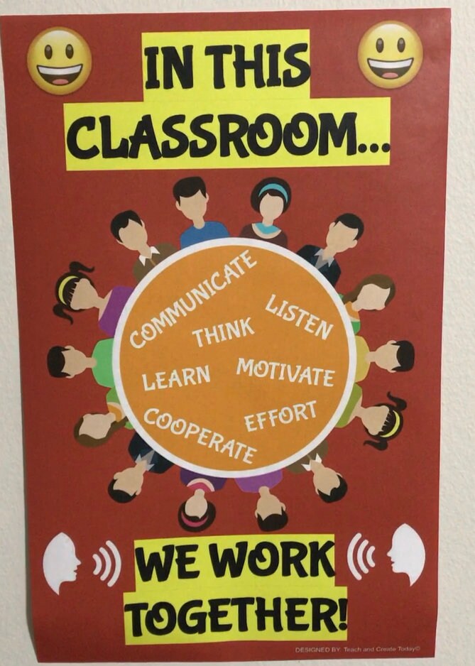 Back to School Classroom Wall Poster in This - Etsy