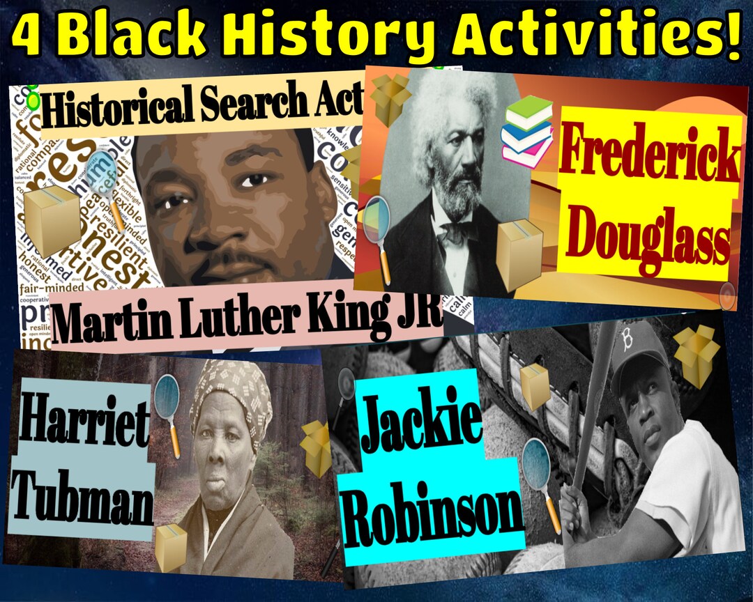 Black History Teaching: Digital History Puzzle Activities - Etsy