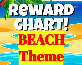 Weekly Reward Chart OUTER SPACE Theme Motivate Kids With Chores and ...