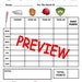 Weekly Reward Chart!! Baseball Theme! Motivate Kids With Chores and ...