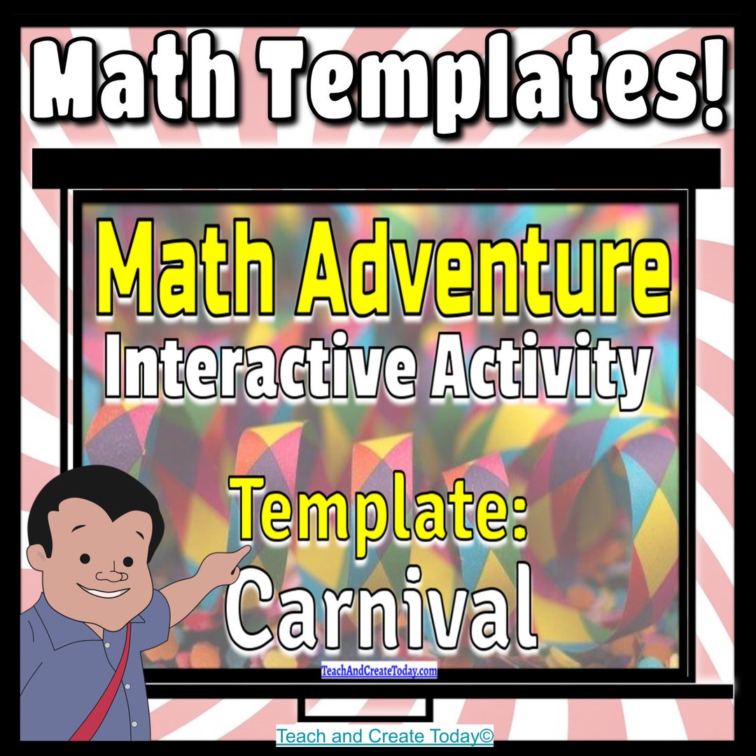 Math Adventures Bundle Digital Google Slides Interactive Activities for ...