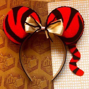 Tigger Winnie the Pooh Inspired Mickey Mouse Ears Headband - Etsy