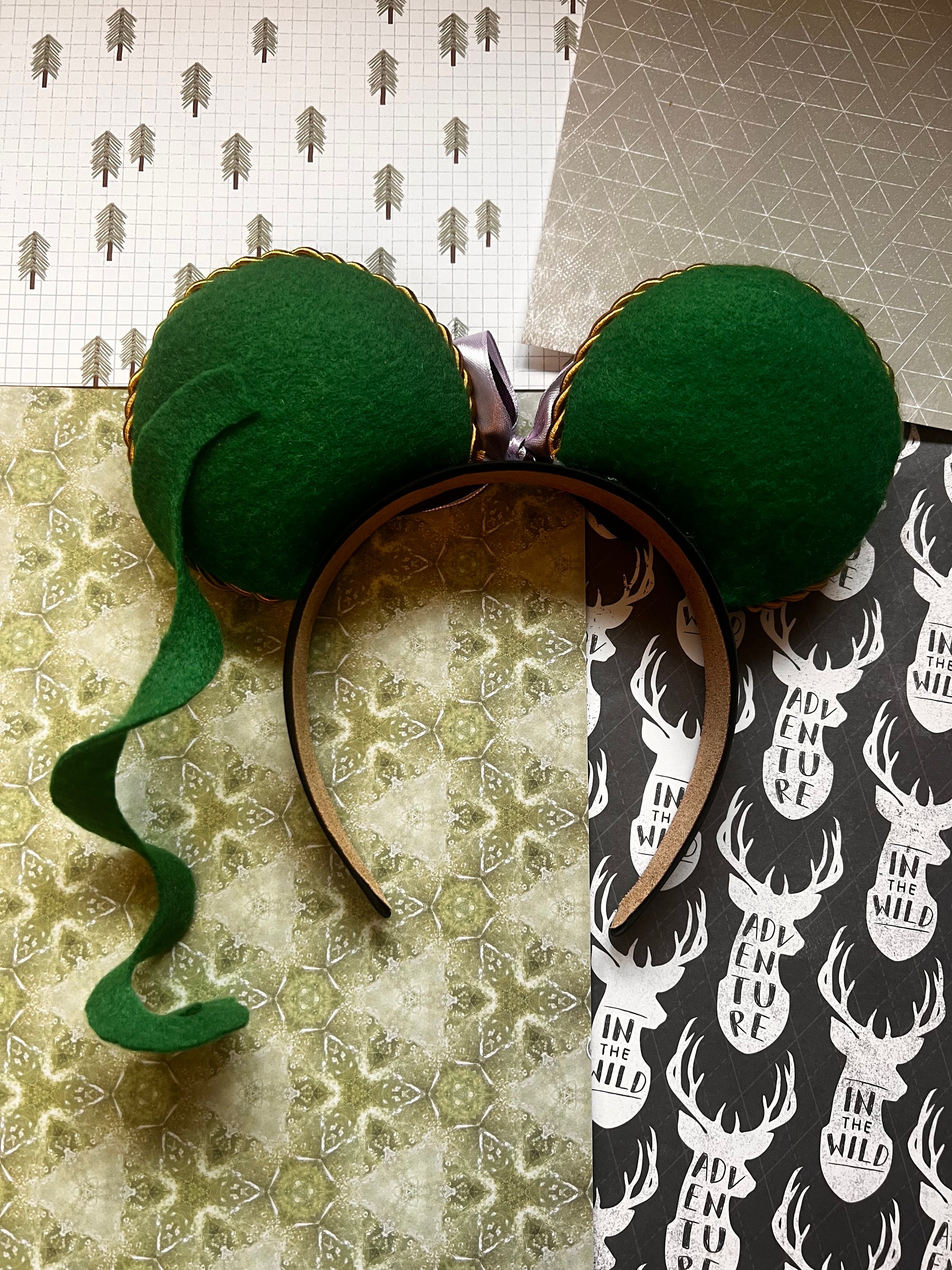 Pascal, Tangled Inspired Mickey Mouse Ears Headband - Etsy