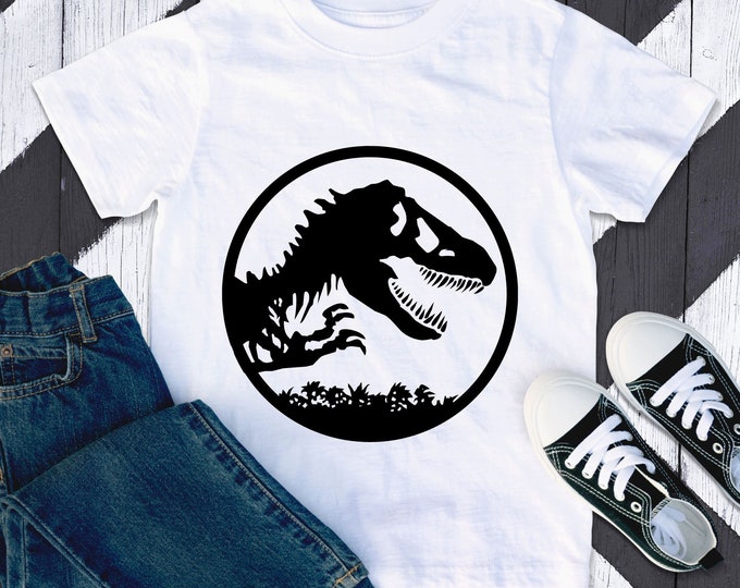 T-rex Logo SVG: Dinosaur T-shirt Design (digital Download) - Etsy