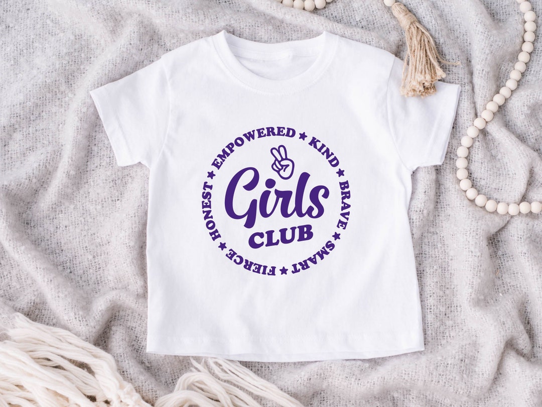Girls Club SVG for T-shirt/ Girls Svg/ Girls T-shirt Design - Etsy