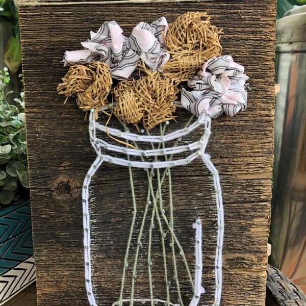 Mason Jar String Art - Etsy