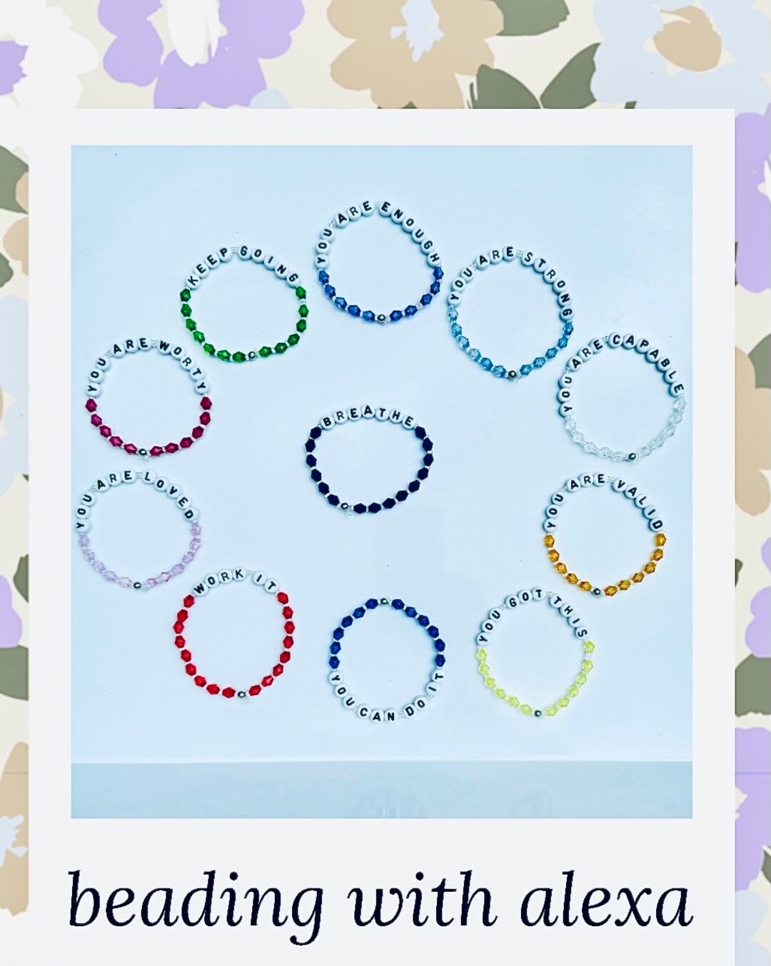 Positive Affirmation Bracelets - Etsy