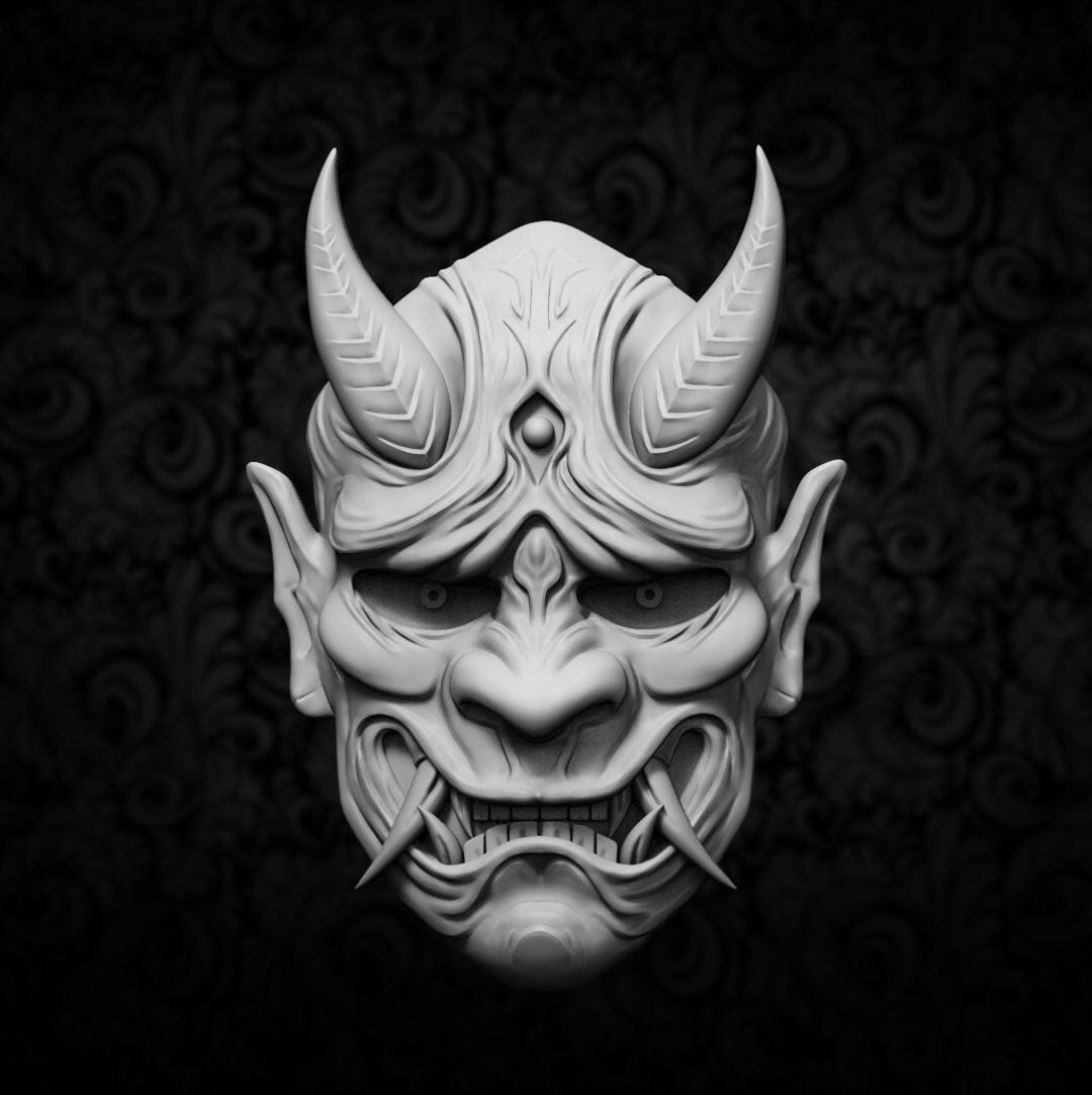 Devil Oni for CNC 3D STL Model Cnc Router Engraver Artcam - Etsy Australia