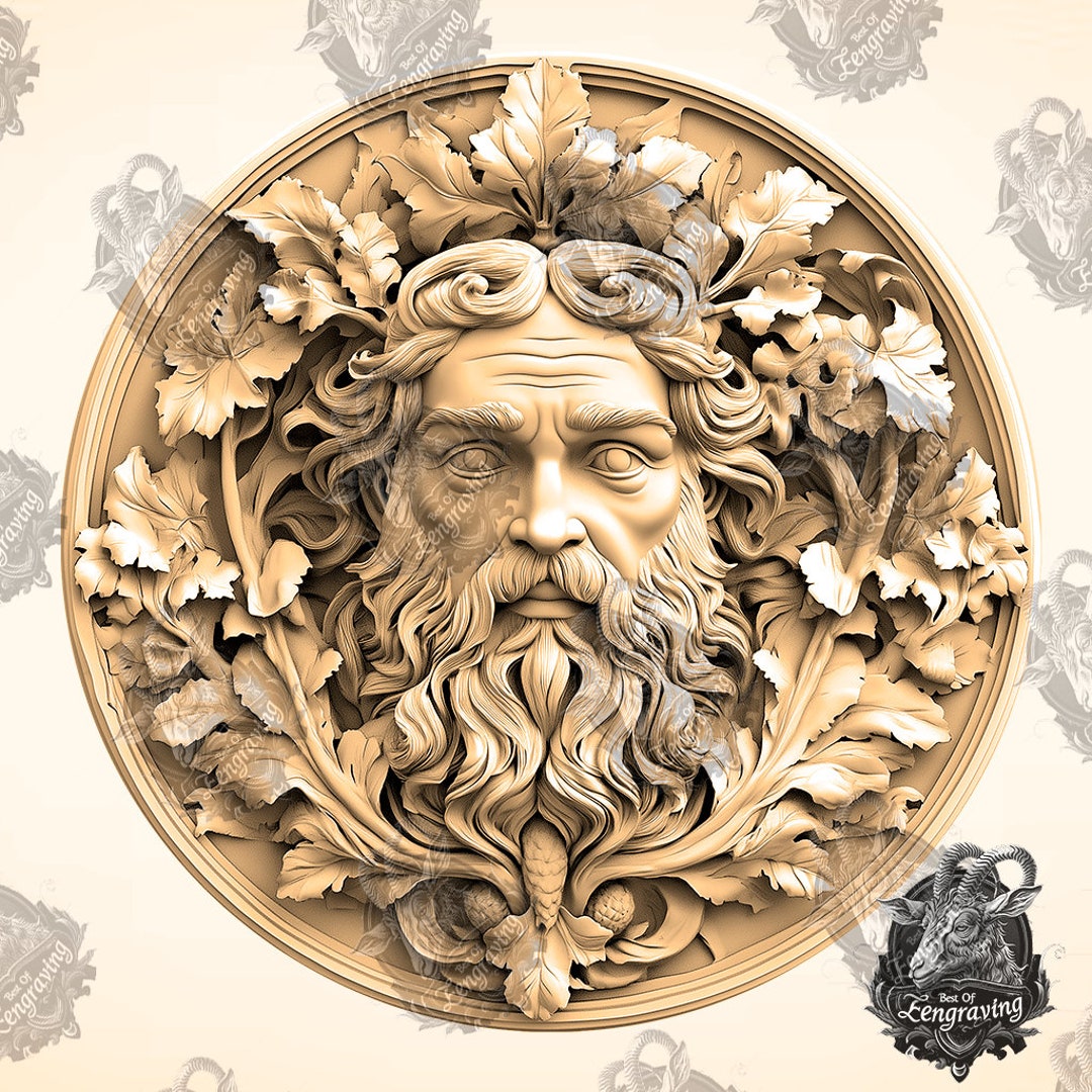 3D God Illusion Laser Engraving PNG File (digital Download) - Etsy