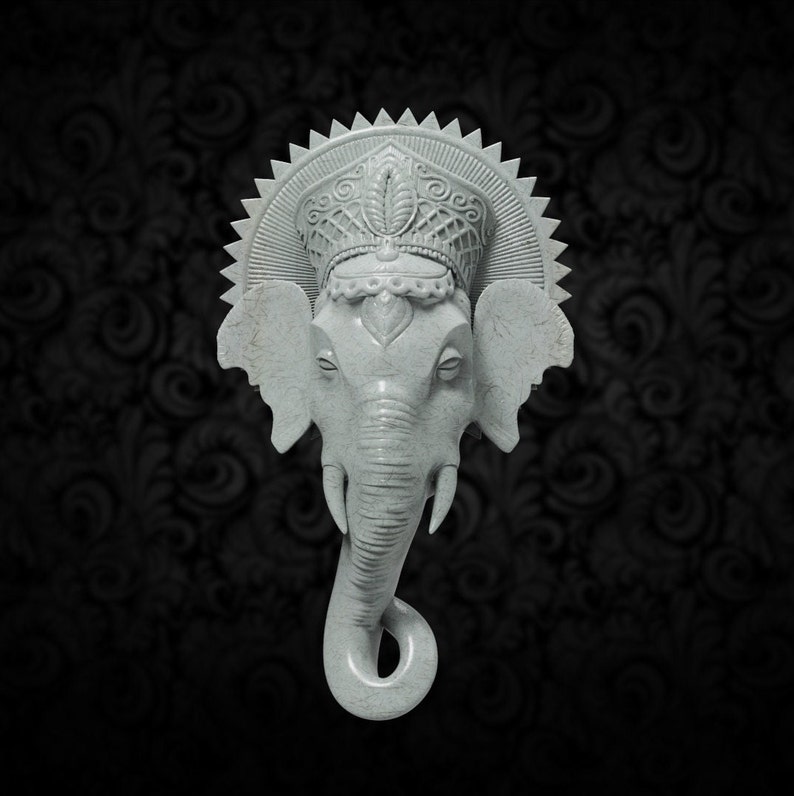 Elephant For Cnc 3d Stl Model Cnc Router Engraver Artcam Etsy Australia