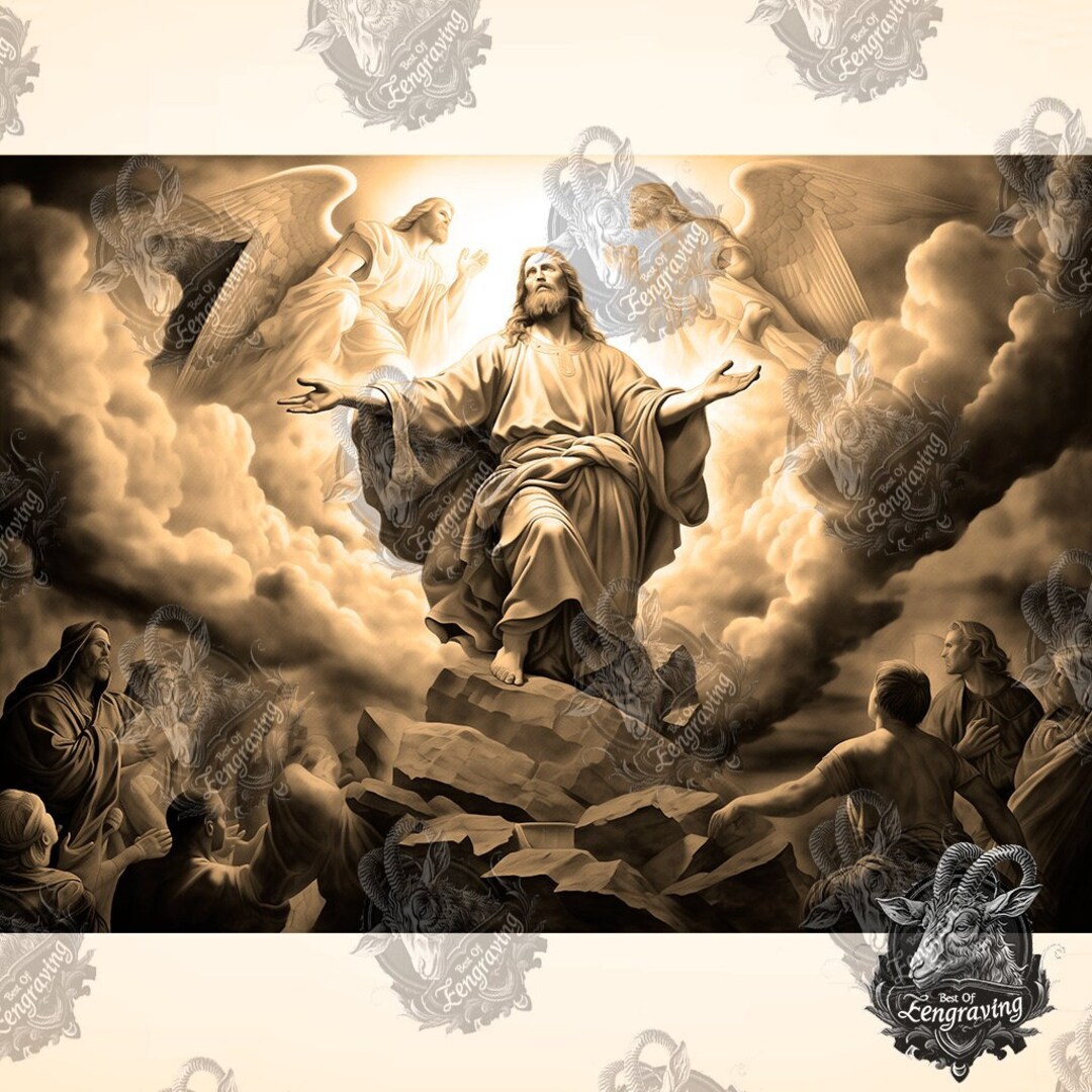 Jesus 3D Illusion Laser Engraving PNG File (digital Download) - Etsy