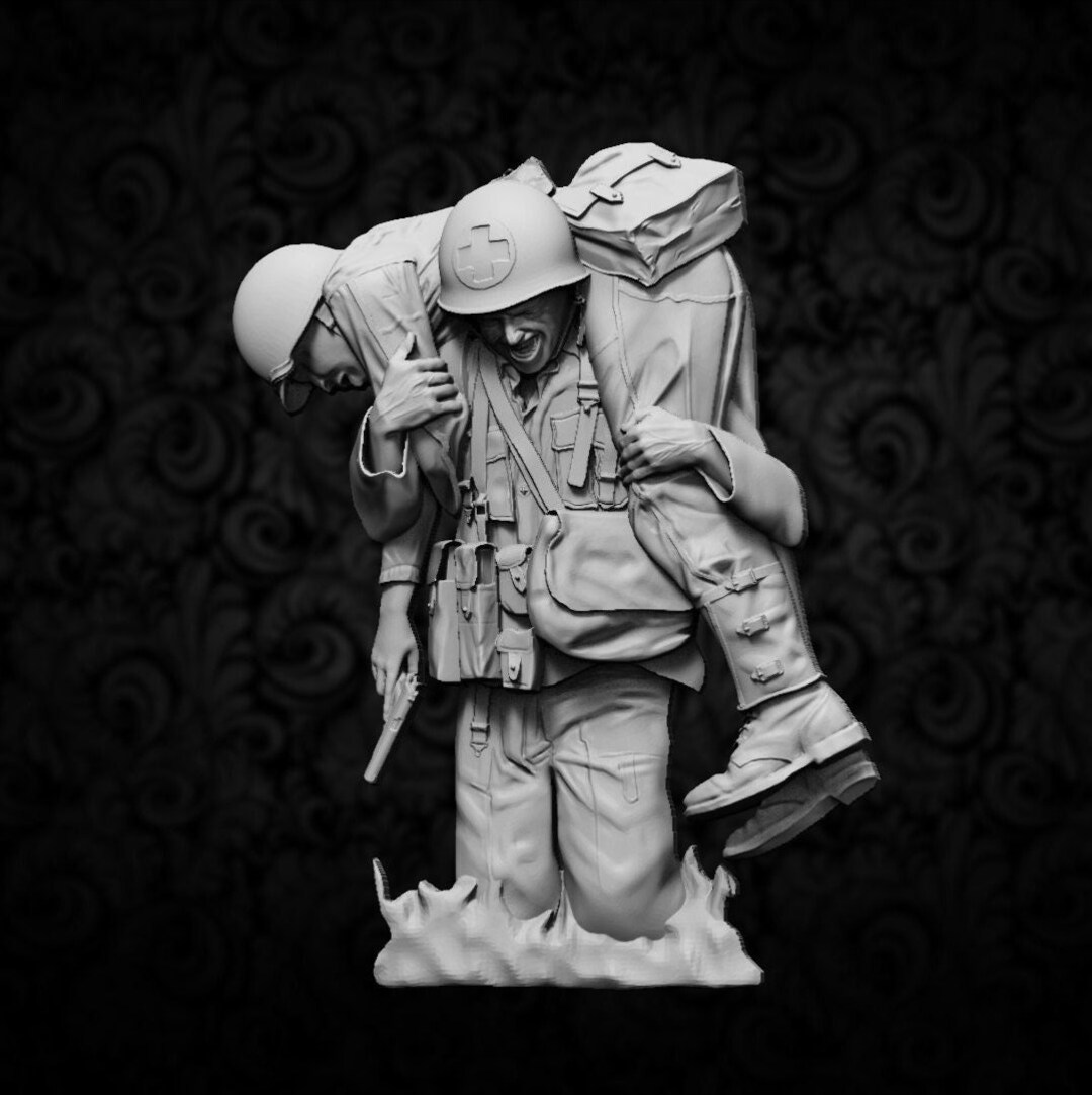 Medic Soldier for CNC 3D STL Model Cnc Router Engraver - Etsy Canada