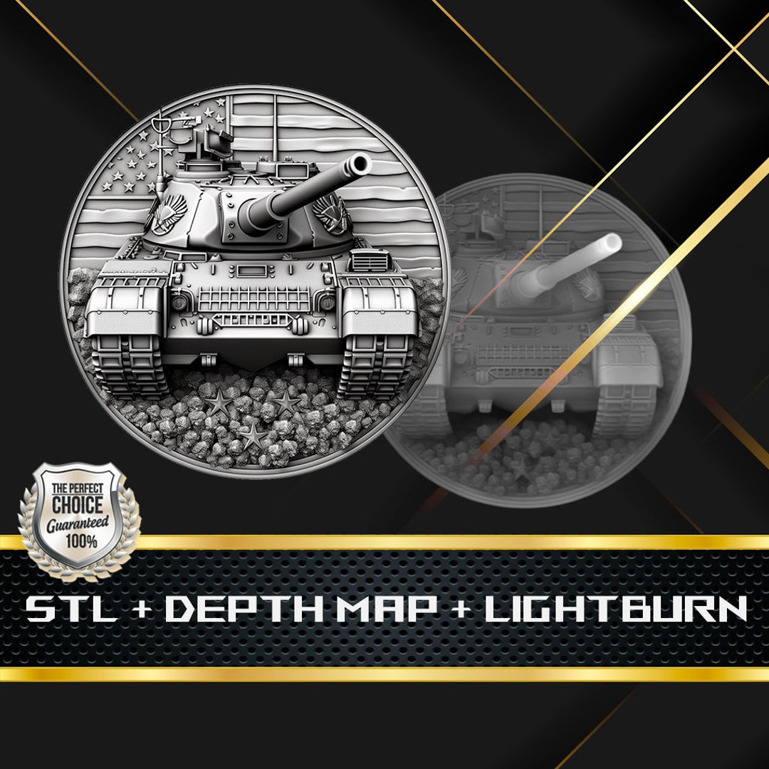 Coin Depth Map | Heigh Map | 3D Laser Engrave | Xtool | Glowforge | Stl ...