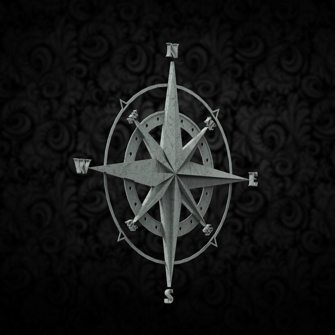 Compass for CNC 3D STL Model Cnc Router Engraver Artcam - Etsy Australia