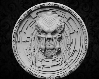 Alien 3D STL Model CNC Router Engraver Artcam Aspire CNC - Etsy