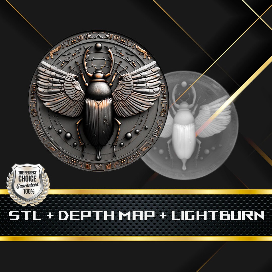 Coin Depth Map | Heigh Map | 3D Laser Engrave | Xtool | Glowforge | Stl ...
