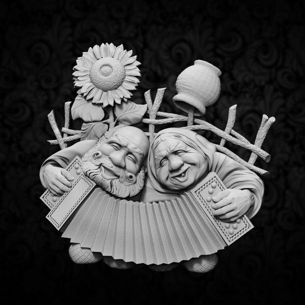 Couple Stl Cnc File - Etsy