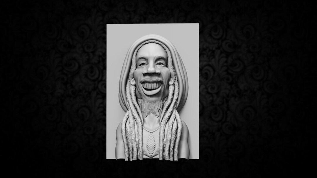 Rasta Men for CNC Rastafari Culture 3D STL Model Cnc Router - Etsy