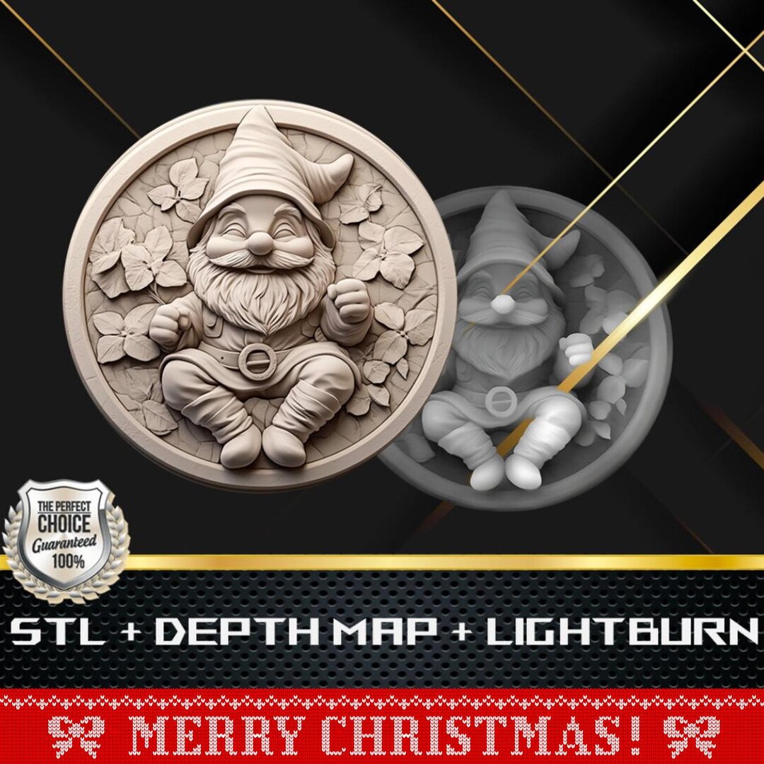 Coin Depth Map | Heigh Map | 3D Laser Engrave | Xtool | Glowforge | Stl ...