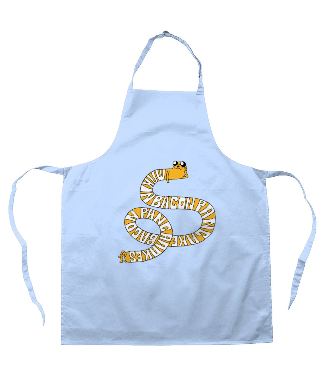 Making Bacon Pancakes Apron, Printed Apron, Red Cooking Apron ...