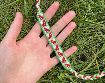 Mushroom Friendship Bracelet - Etsy