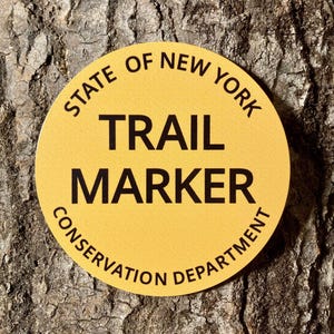 Adirondack / Catskill NYDEC Replica Aluminum Hiking Adk 46er Disc ...