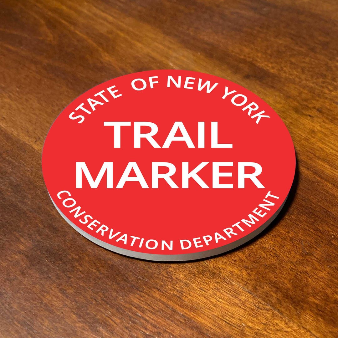 Adirondack / Catskill NYDEC and AT Appalachian Trail Hiking Signs Adk ...