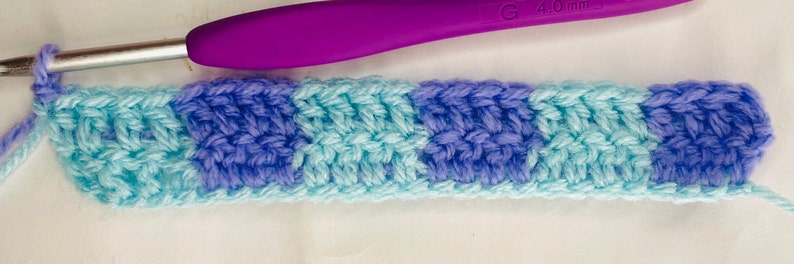 Checkered Granny Square Crochet PATTERN digital PDF Only, Retro ...