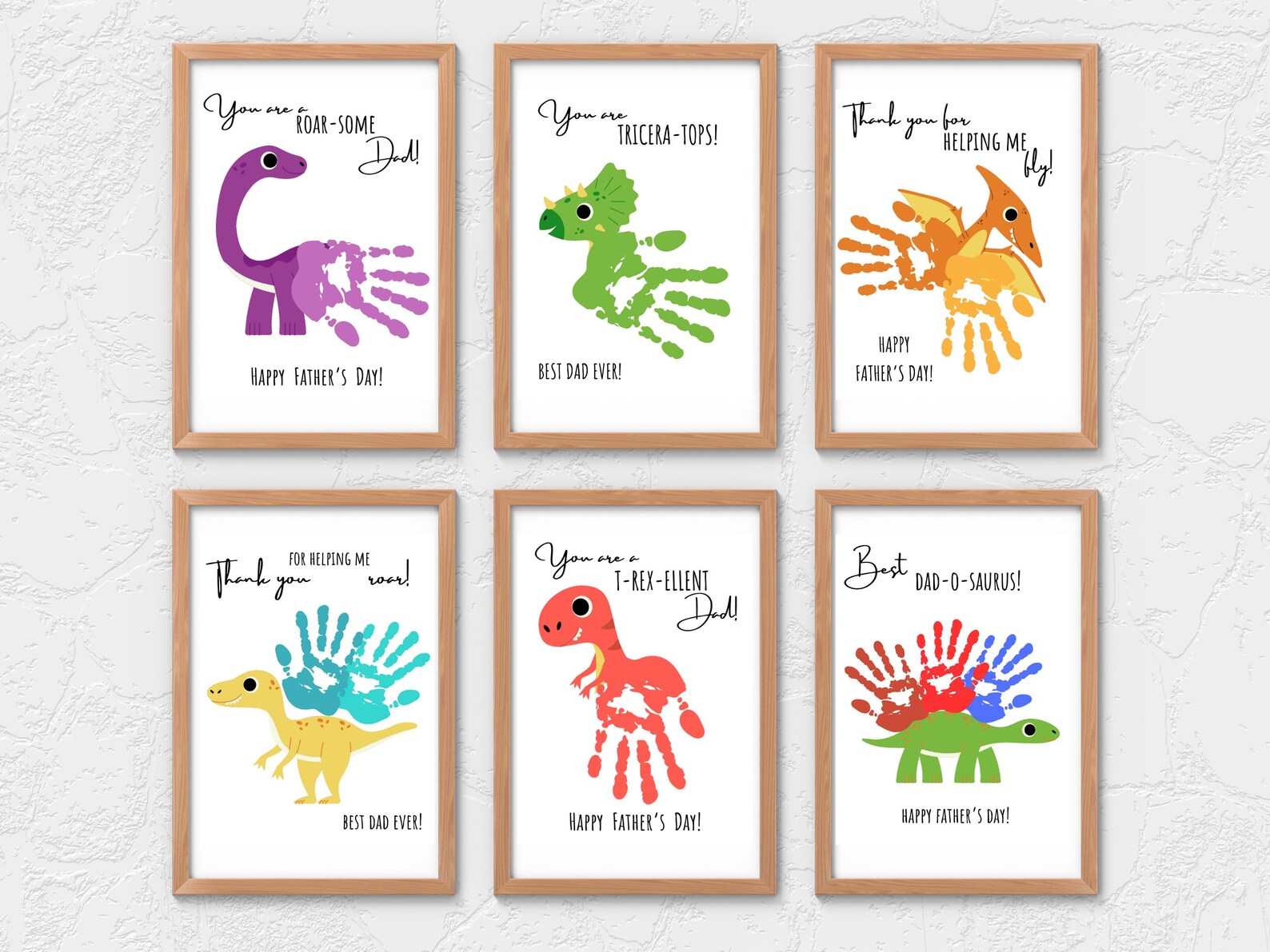 Fathers Day Handprint, Dinosaurs, Father Day Handprint, Fathers Day ...