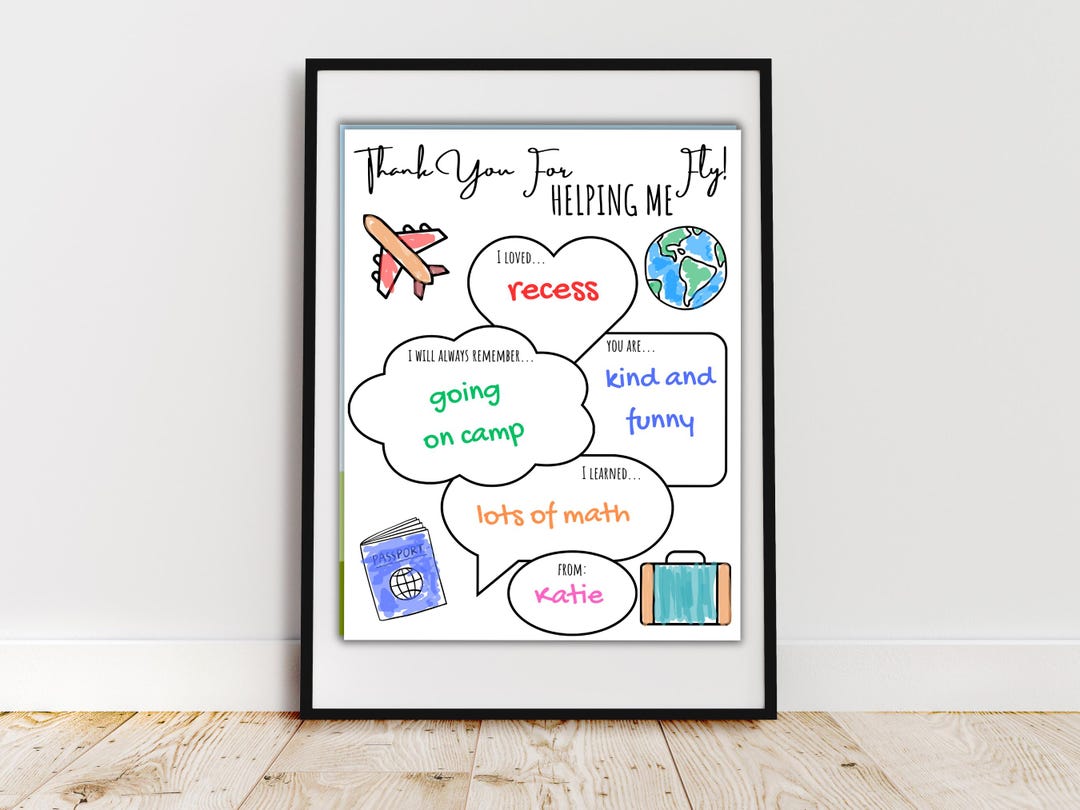 Teacher Appreciation Travel Theme, Teacher Appreciation Gift - Etsy