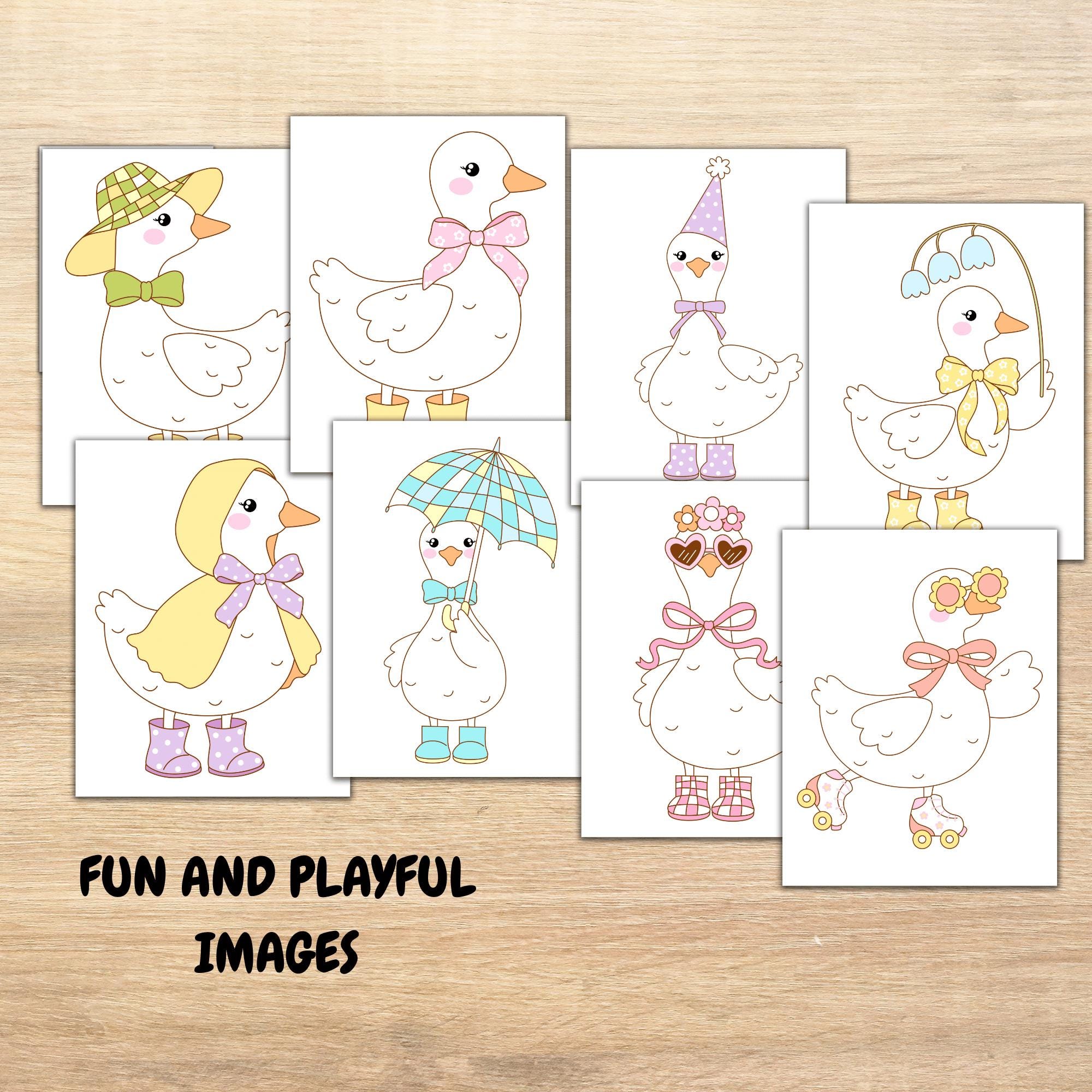Spring Bulletin Board Silly Goose, Spring Door Decor, Silly Goose ...