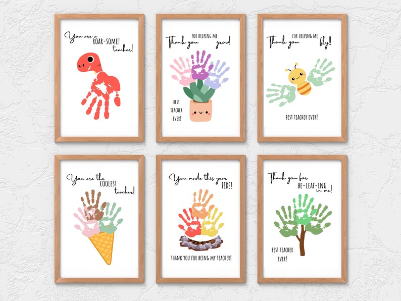 Teacher Appreciation Handprint, Teacher Appreciation Handprint Art ...
