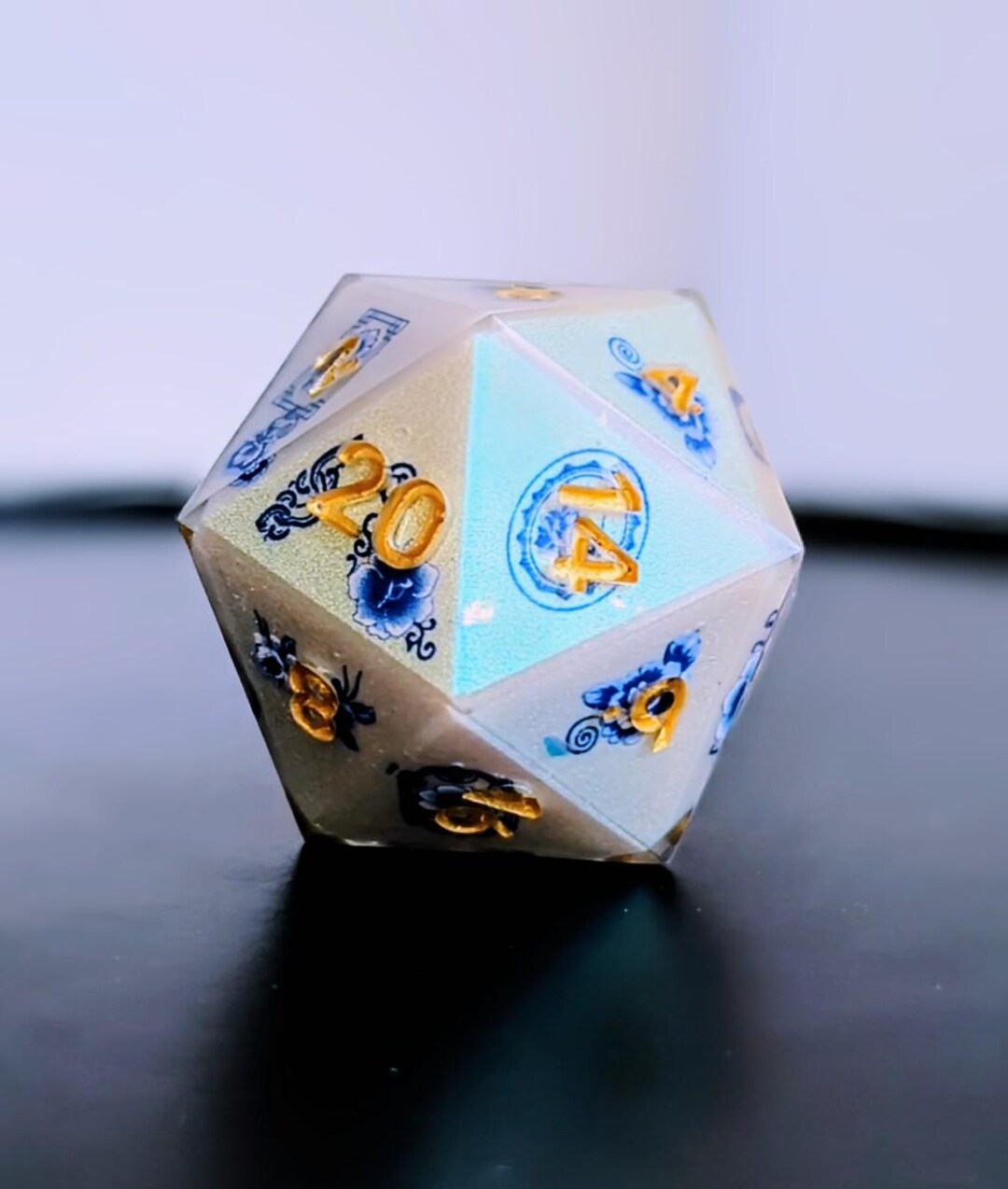 Fine China Chonky D20 for D&D Dungeons and Dragons, Pathfinder - Etsy